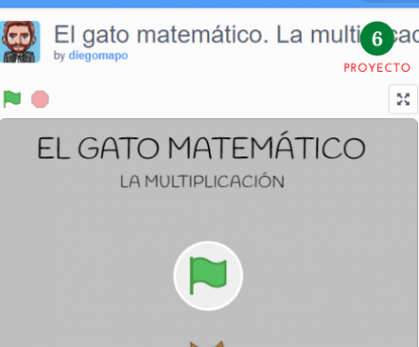 El gato matemático. La multiplicación en Scratch - Alphabet's Brainy ...